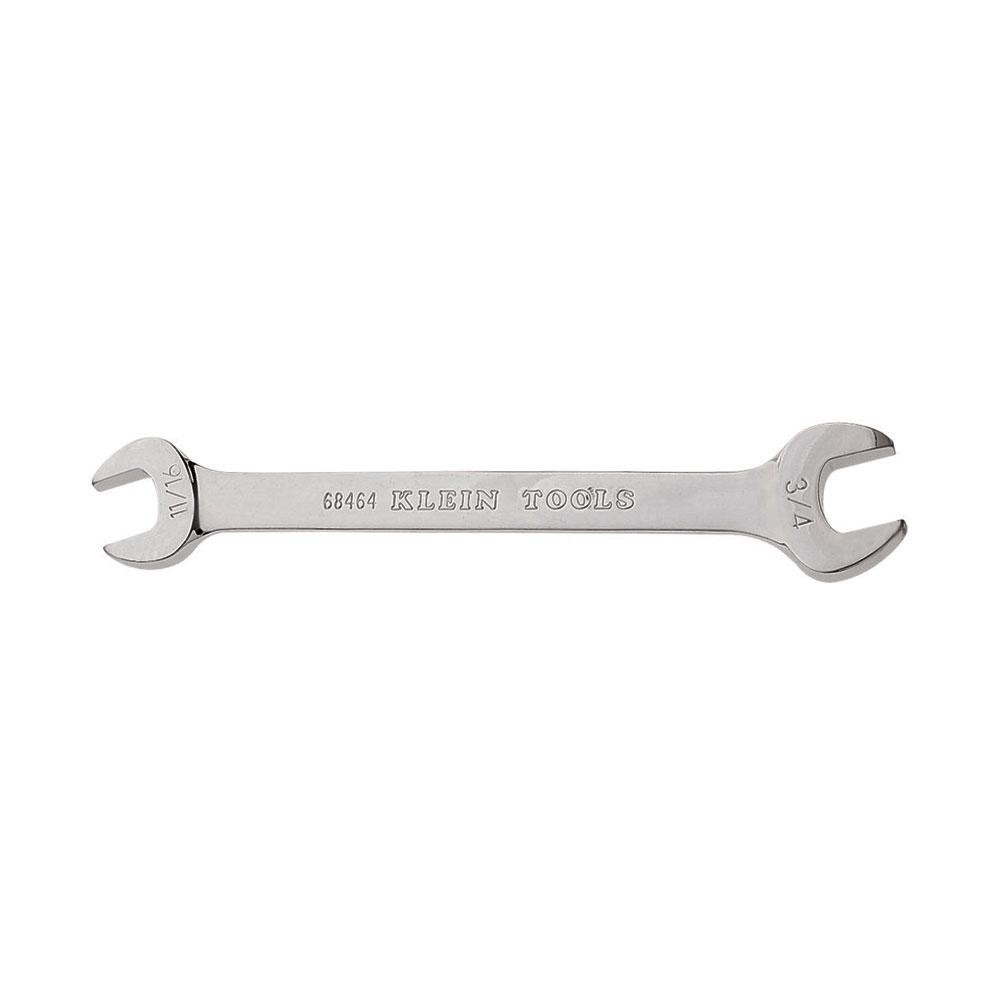 Klein Tools - Open End Wrench: Double End Head, Double Ended | MSC Direct