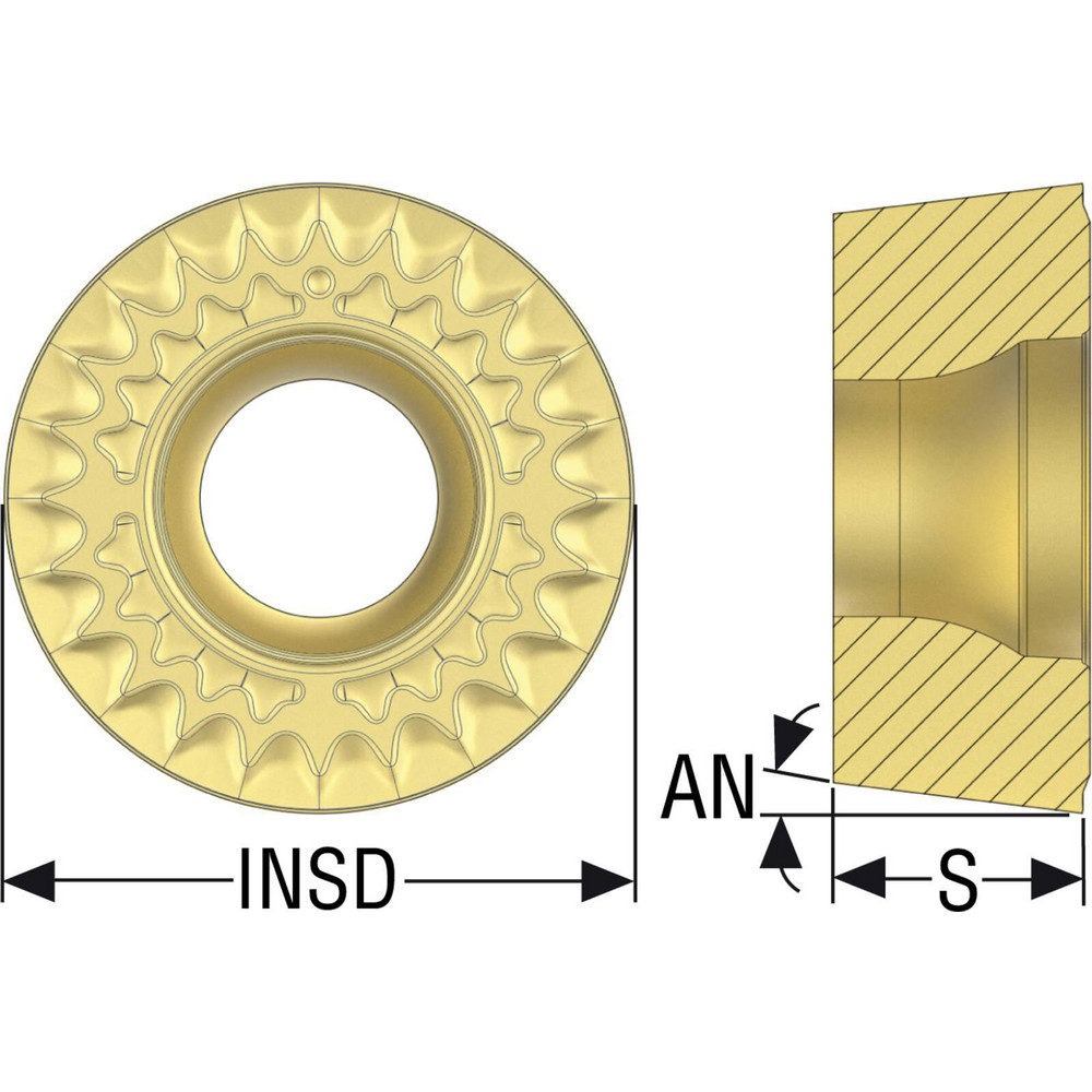 Seco - Turning Insert: RCMT1204M0-MF2 TM2501, Carbide | MSC Direct