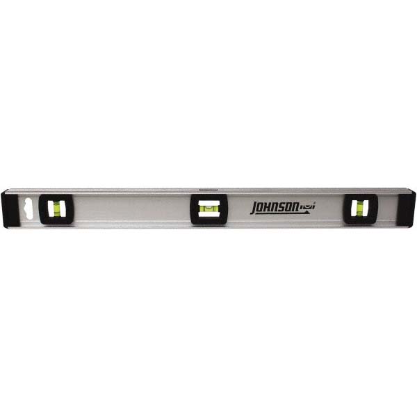 Johnson Level & Tool - 24" Long 3 Vial I-Beam Level | MSC Direct