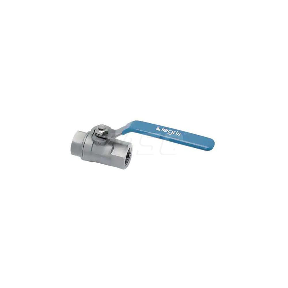 Legris - Manual Ball Valve: Female x Female Port, Stainless Steel | MSC ...