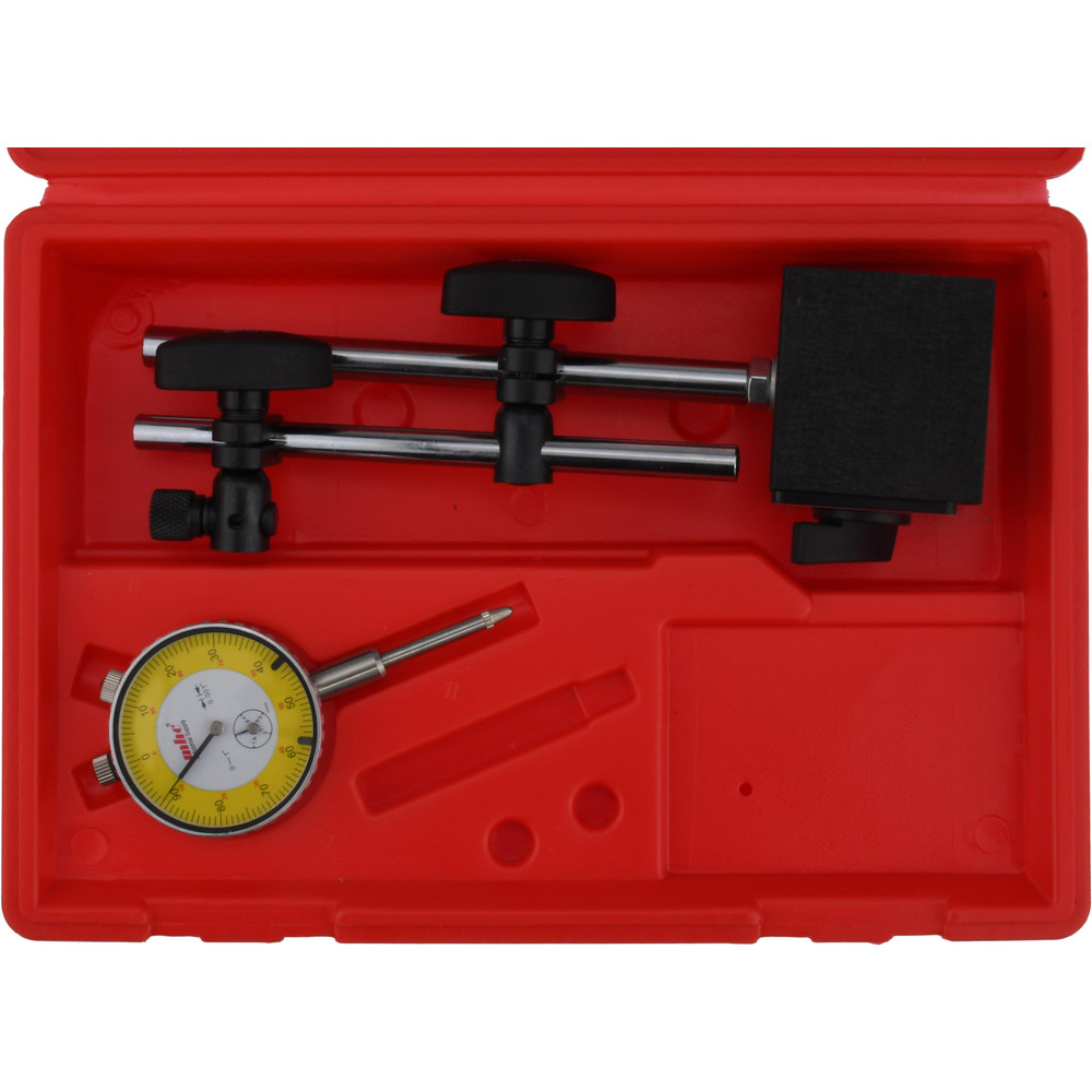 Value Collection - Dial Indicator & Base Kit: 55.00 mm Base Length, 63. ...