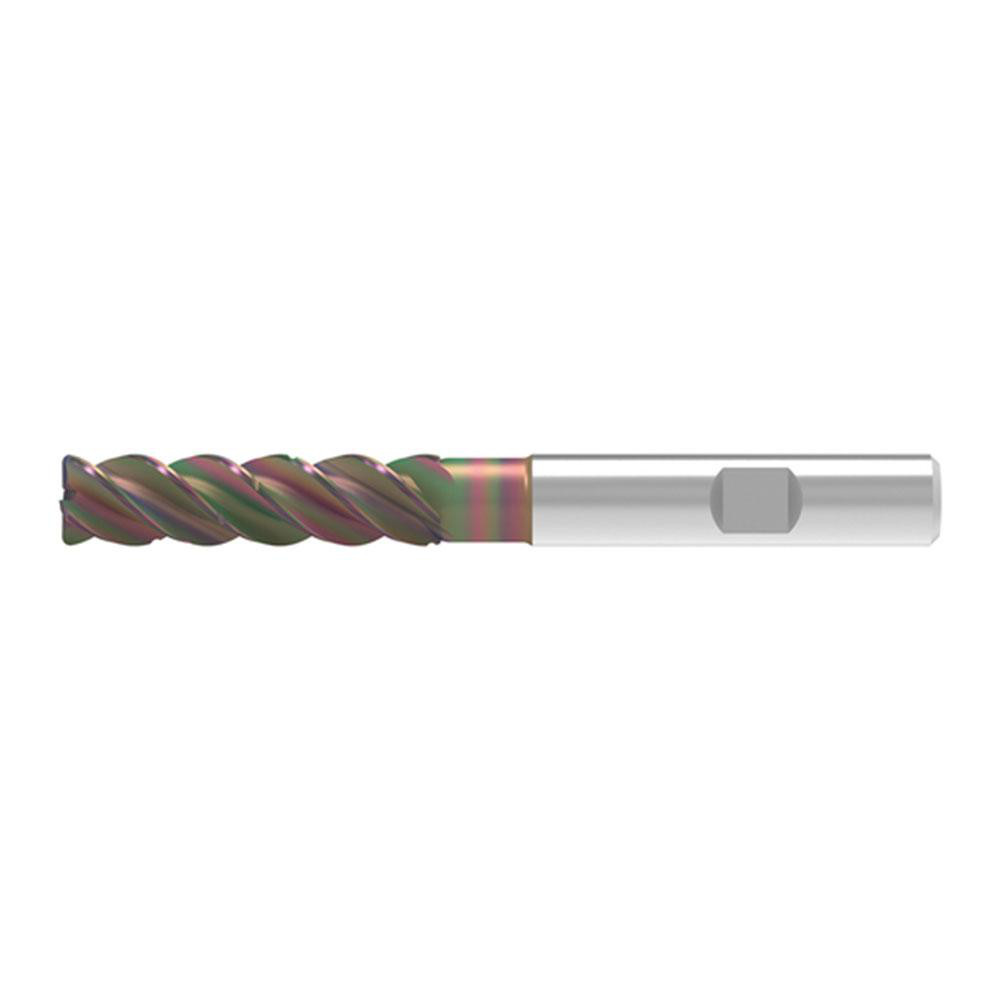 WNT - Corner Radius End Mill: 10.00 mm Dia, 41.00 mm LOC, 1.00 mm ...