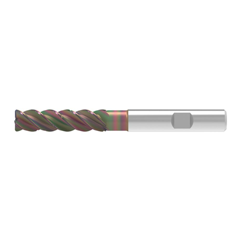 WNT - Corner Radius End Mill: 10.00 mm Dia, 41.00 mm LOC, 0.20 mm ...
