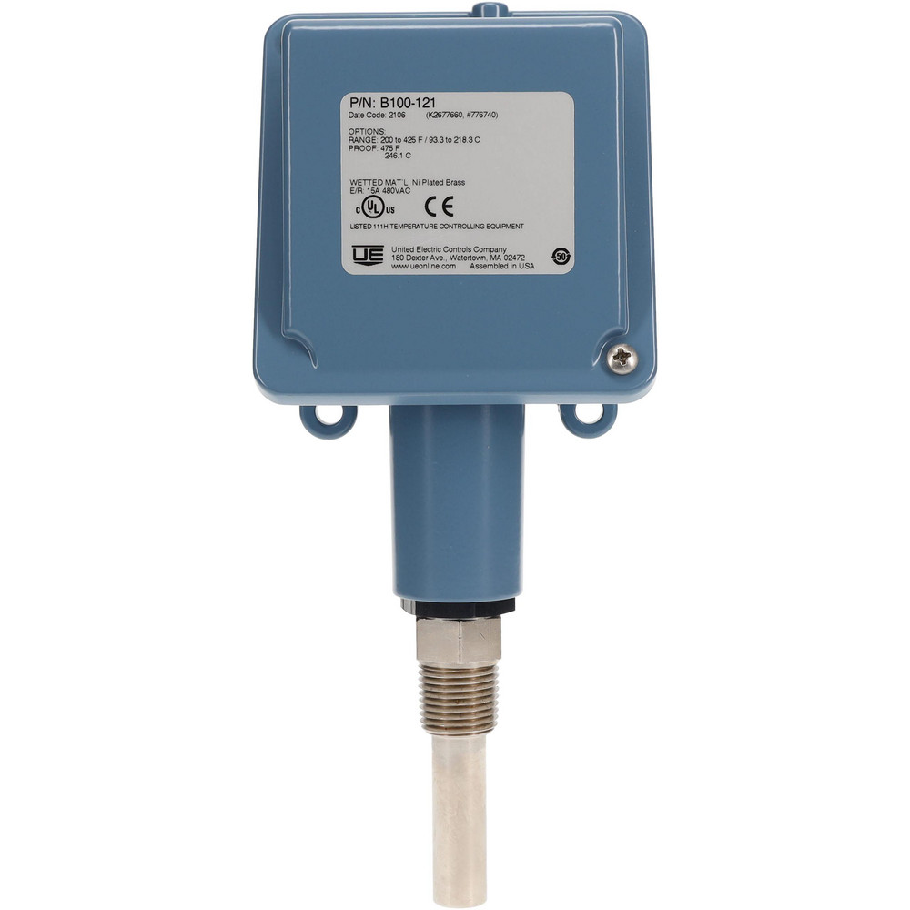 Made in USA - 200 to 425°F, Watertight Temp Switch | MSC Direct
