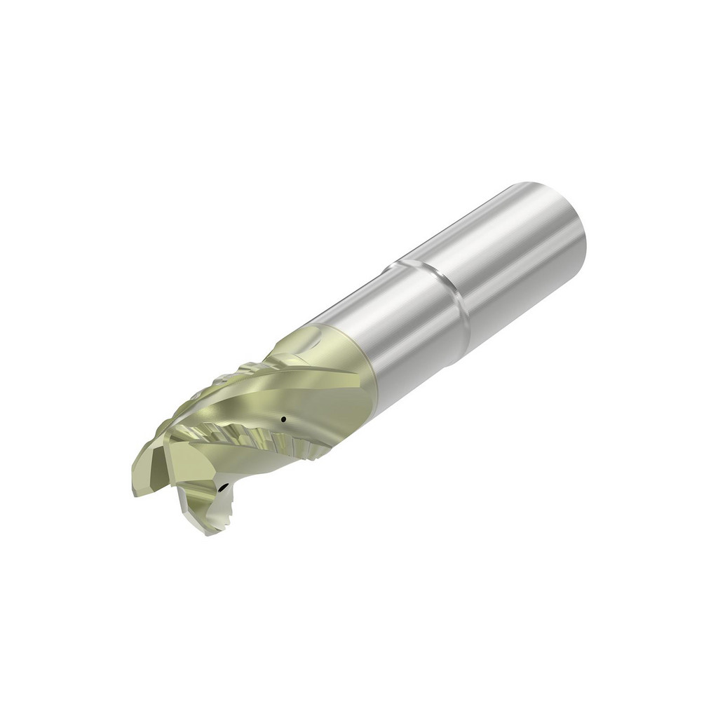 Seco - Corner Radius End Mill: 3/4" Dia, 1-1/4" LOC, 0.0200" Radius, 3 ...