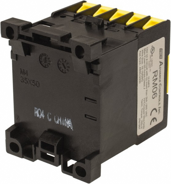 ACI - 4 Pole, 3NO/NC, 460 VAC Control Relay - 56574015 - MSC Industrial ...