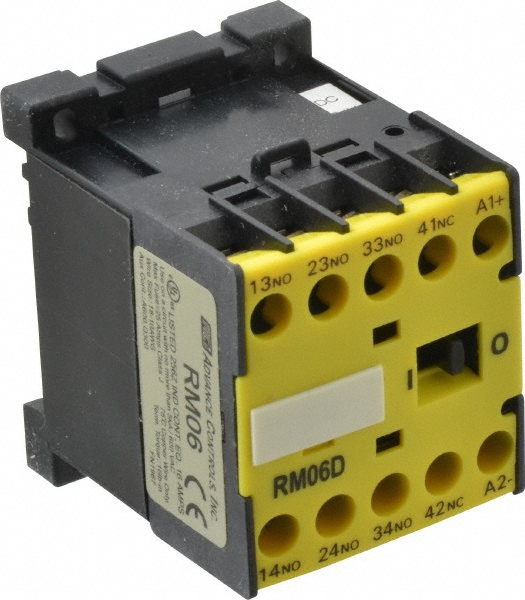 ACI - 4 Pole, 3NO/NC, 24 VAC Control Relay | MSC Direct