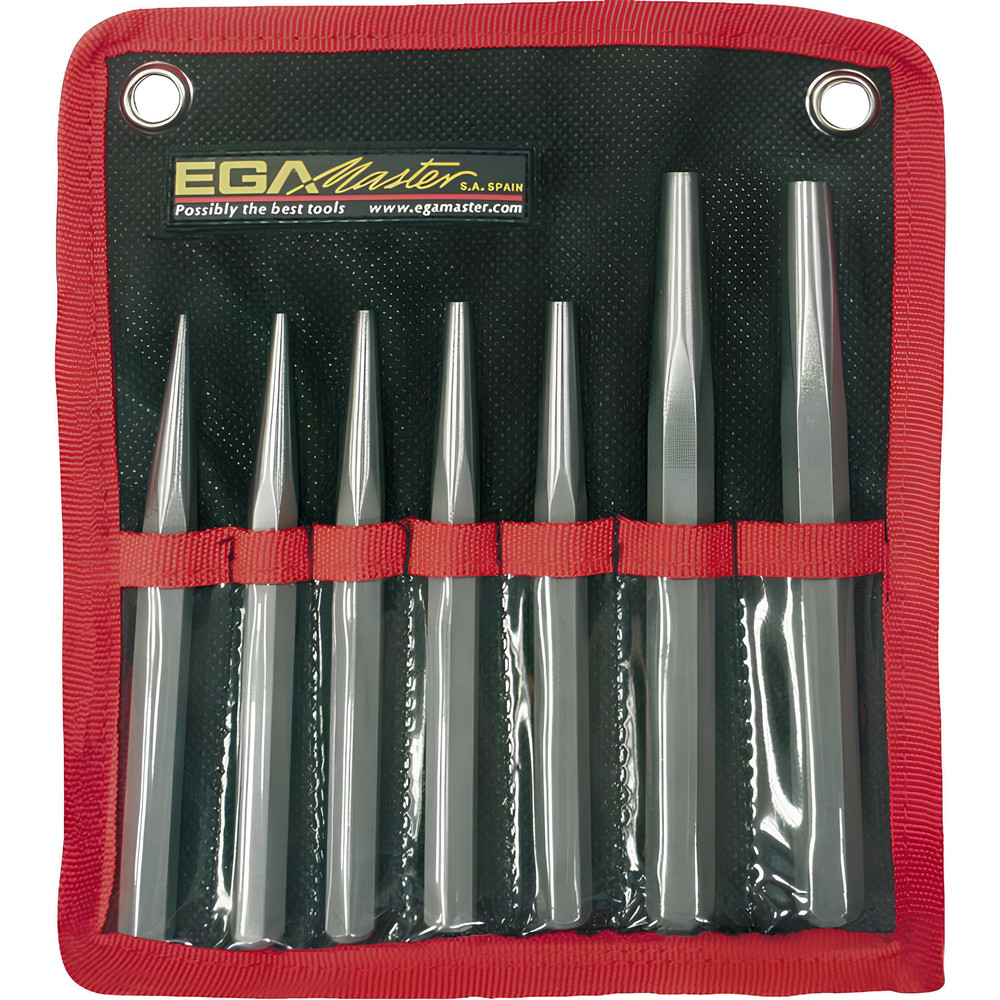 EGA Master - Punch Sets: Set Type: Taper; Material: Chromium-Vanadium ...