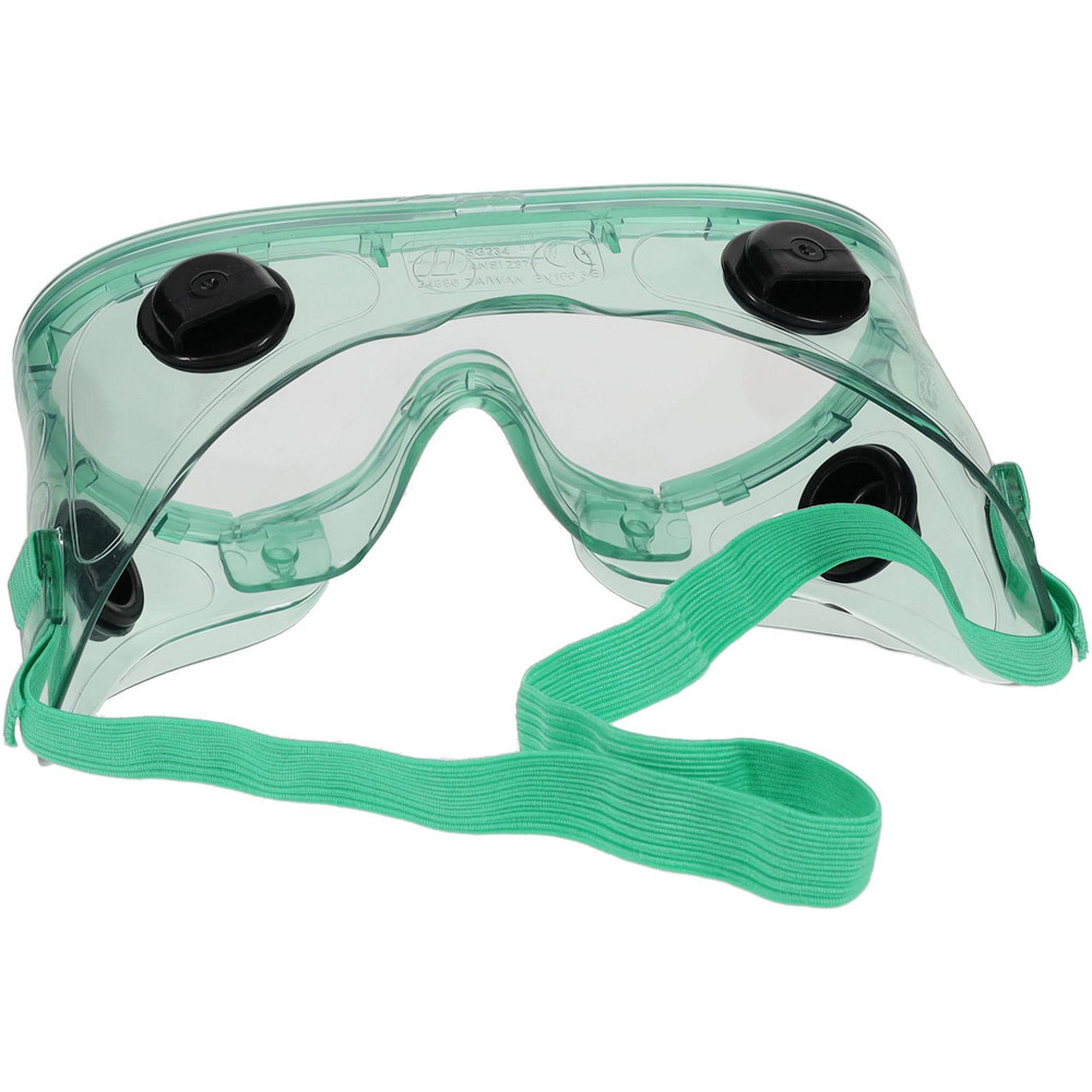 PRO-SAFE - Safety Goggles: Chemical Splash, Uncoated, Clear ...