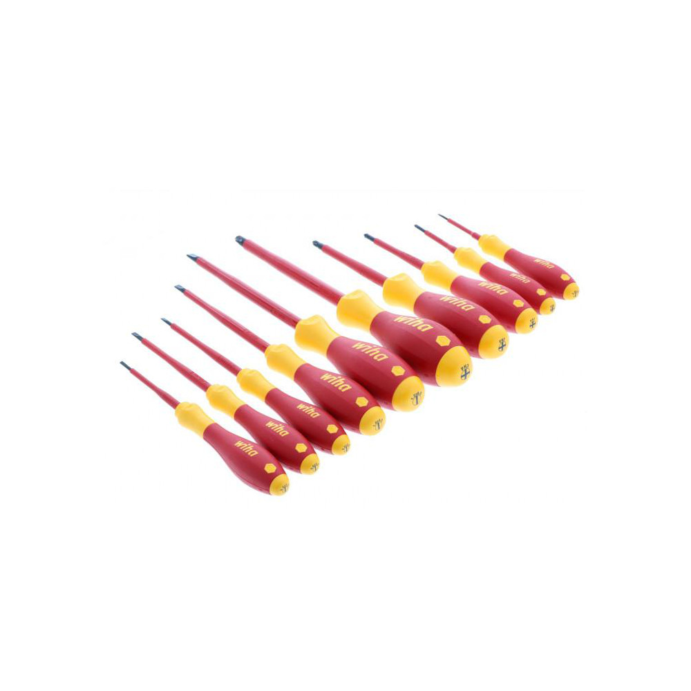Wiha - Screwdriver Set: 10 Pc, Phillips & Slotted | MSC Direct