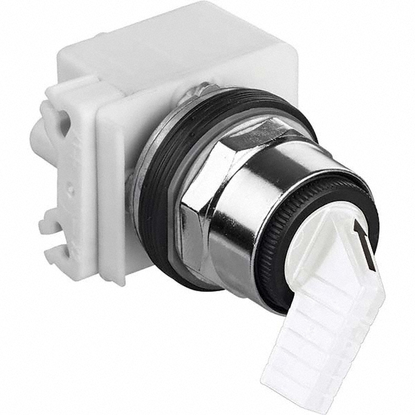 Schneider Electric - Selector Switch with Contact Blocks: 2 Positions ...