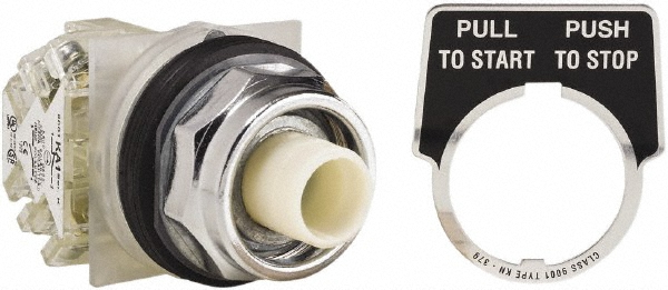 Schneider Electric - Push-Button Switch: 30 mm Mounting Hole Dia ...