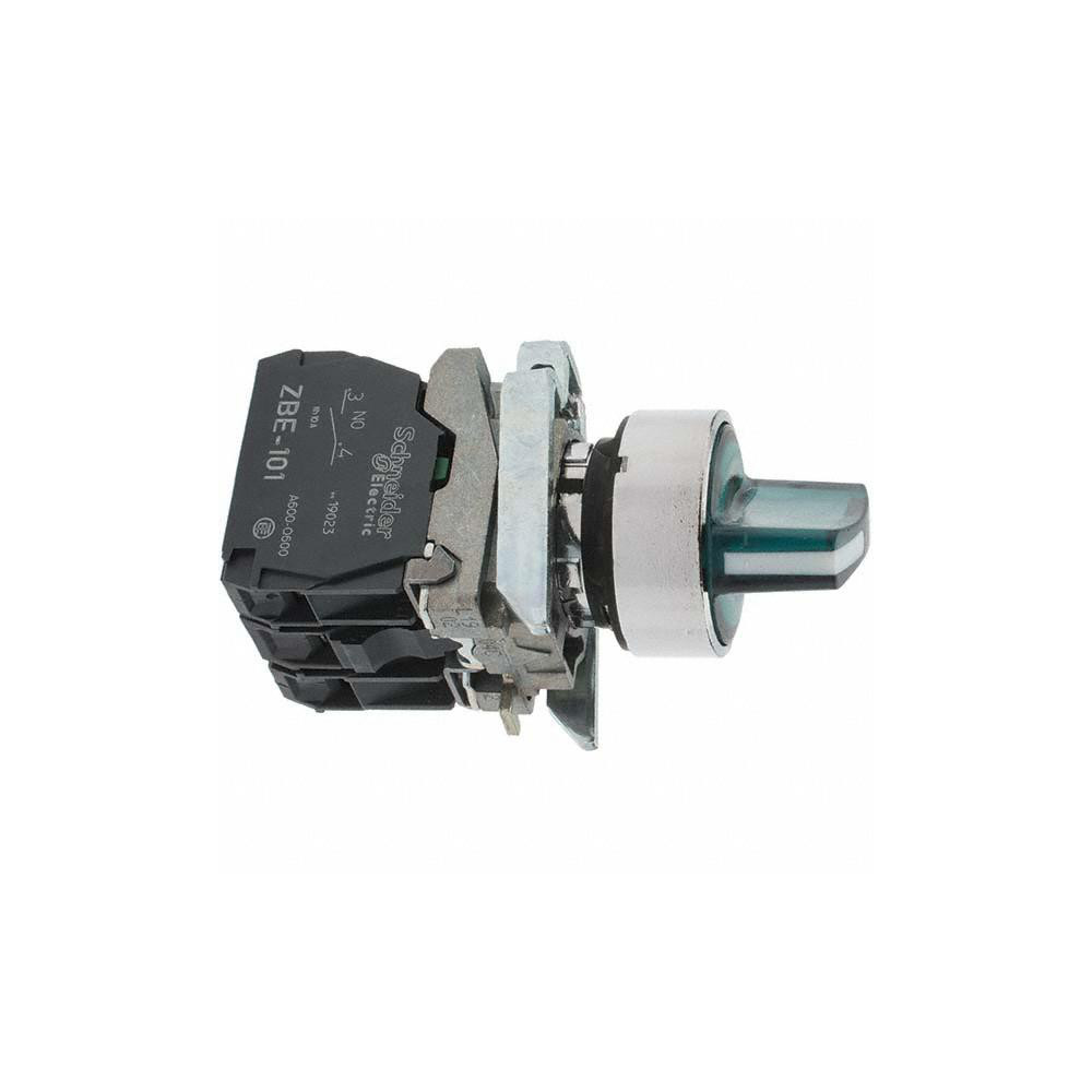 Schneider Electric - Selector Switch with Contact Blocks: 2 Positions ...