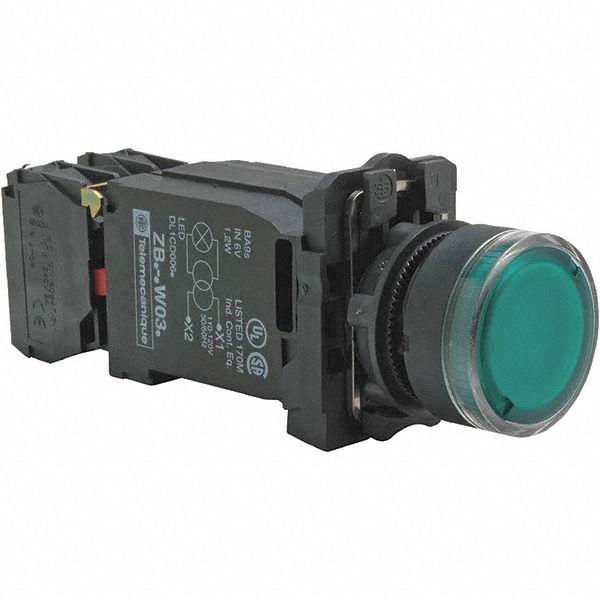 Schneider Electric - Push-Button Switch: 22 mm Mounting Hole Dia, Momentary (MO) | MSC Direct