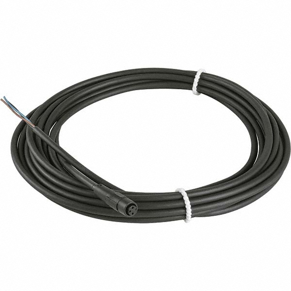 Telemecanique Sensors - 4 Amp, 8 mm 3 Pin Female Straight Cordset ...