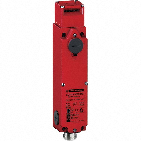 Telemecanique Sensors - NO/2NC Configuration, 24 VAC/VDC, Multiple Amp Level, Metal Key Safety ...