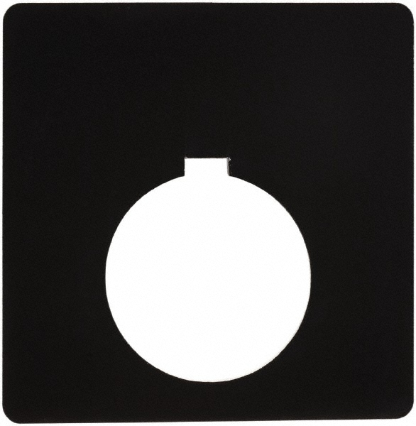 Schneider Electric - Square, Plastic Legend Plate - Blank | MSC Direct