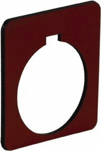 Schneider Electric - Square, Plastic Legend Plate - Blank | MSC Direct