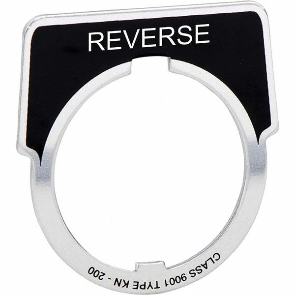 Schneider Electric - Rectangular, Polyester Legend Plate Insert ...