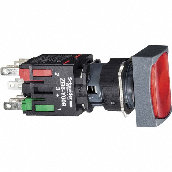 Schneider Electric - Push-Button Switch: 16 mm Mounting Hole Dia ...