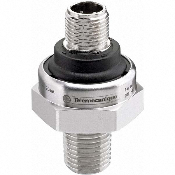 Telemecanique Sensors - 1/4-18 NPT (Male) Connector, 24 VDC, 3,000 psi ...