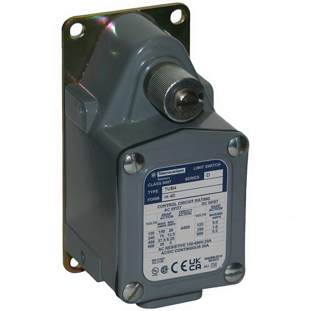 Square D - General Purpose Limit Switch: SPDT, Rotary Head, Side | MSC ...
