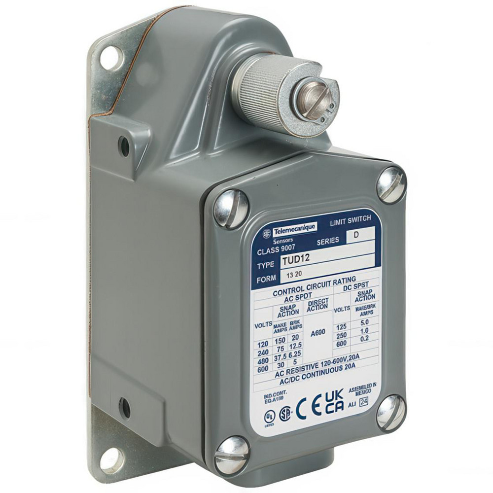 Square D - General Purpose Limit Switch: SPDT, Rotary Head, Side | MSC ...