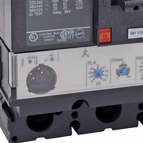 Square D - 150 Amp, 600 VAC, 3 Pole, Panel Mount Molded Case Circuit ...