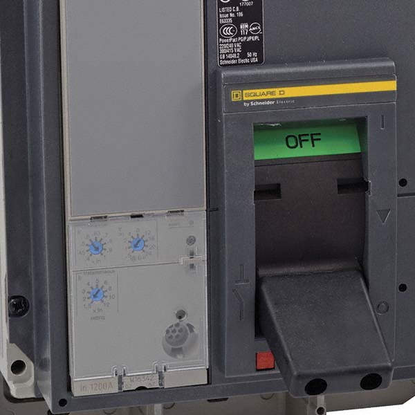 Square D - 1200 Amp, 600 V, 3 Pole, Panel Mount Molded Case Circuit ...