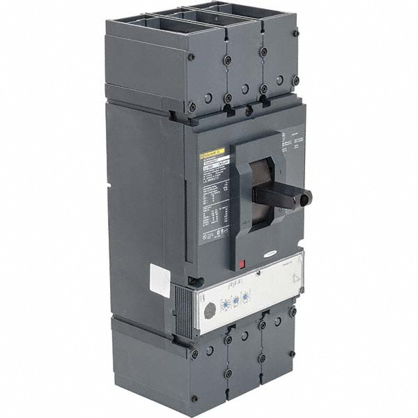 Square D - 600 Amp, 600 VAC, 3 Pole, Panel Mount Molded Case Circuit Breaker | MSC Direct