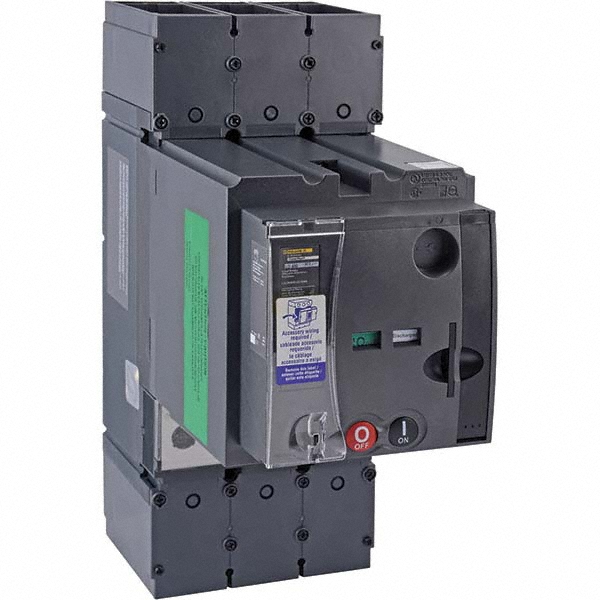 Square D - 400 Amp, 600 VAC, 3 Pole, Unit Mount Molded Case Circuit Breaker | MSC Direct