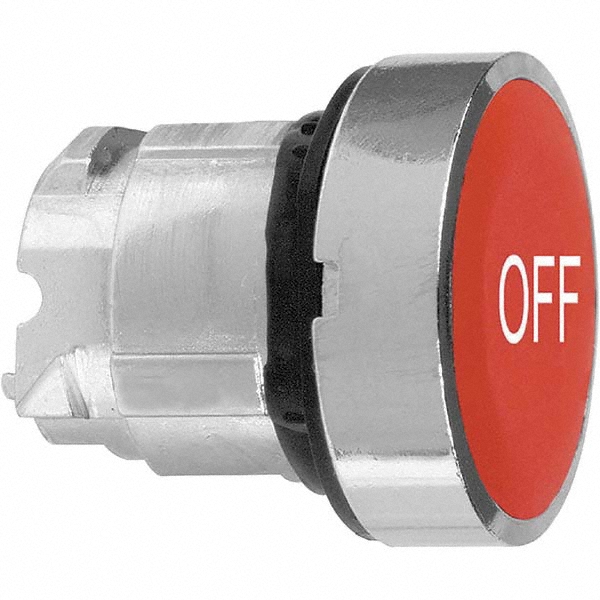 Schneider Electric - 22mm Mount Hole, Flush, Pushbutton Switch Only ...