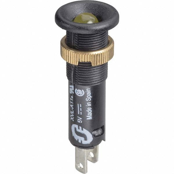 Schneider Electric - 120 V Yellow Lens LED Pilot Light - 55948681 - MSC ...