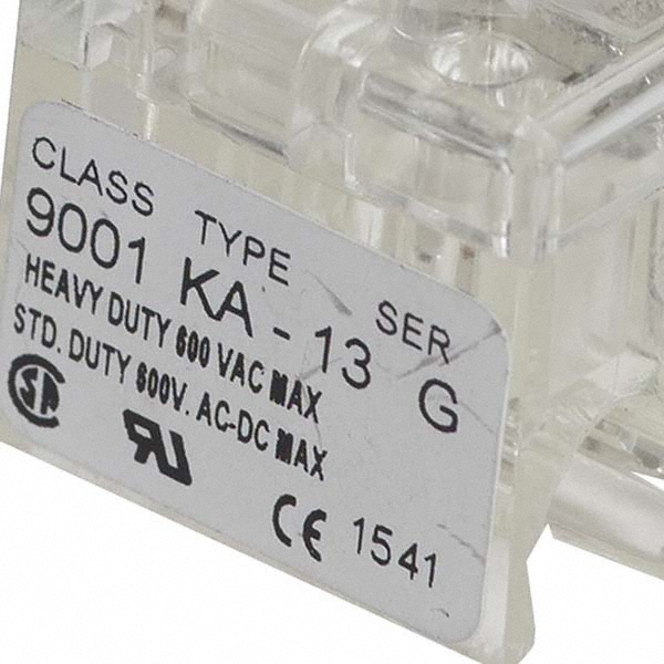 Schneider Electric - NC, Multiple Amp Levels, Electrical Switch Contact ...