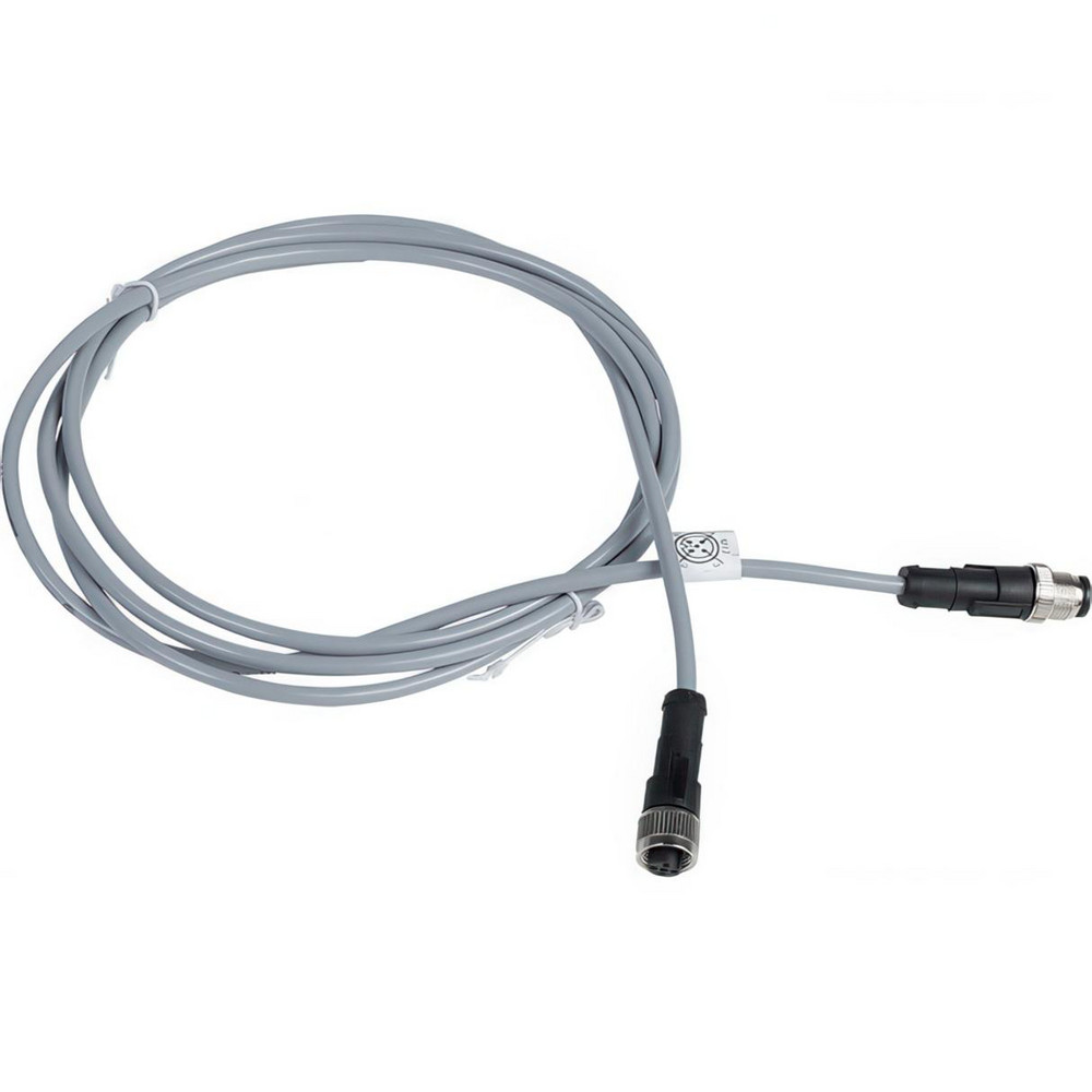 Telemecanique Sensors - 3 Amp, M12 4 Pin Female Straight (End 2), M12 4 ...