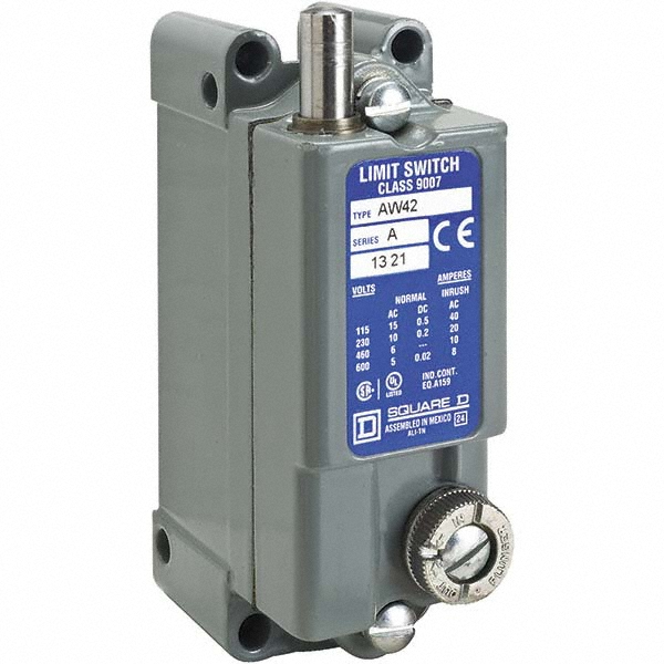 Square D - General Purpose Limit Switch: SPDT, NC, Plunger, Top | MSC ...
