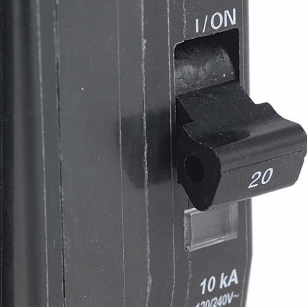 Square D - 20 Amp, 120 VAC, 240 VAC, 2 Pole, DIN Rail Mount Miniature ...