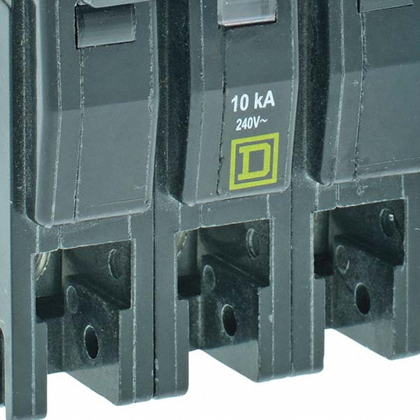 Square D - 80 Amp, 240 VAC, 3 Pole, Panel Mount Miniature Circuit ...