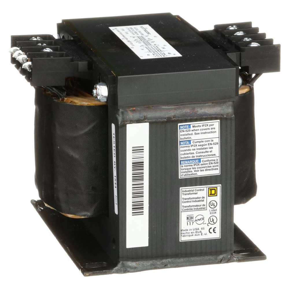 Square D - 750 VA, Control Transformer | MSC Direct