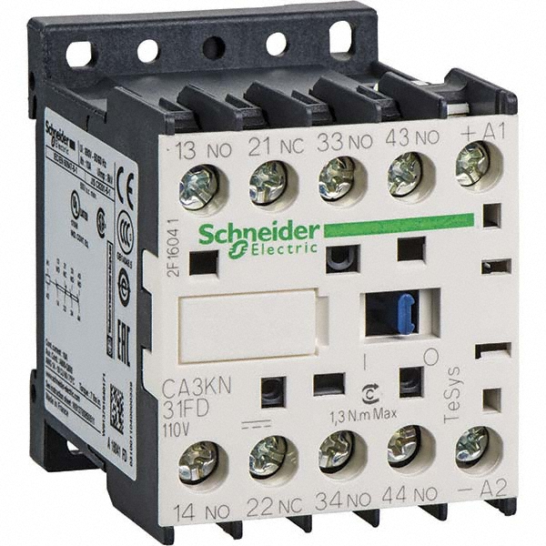 Schneider Electric - 3NO/NC, 110 VDC Control Relay | MSC Direct