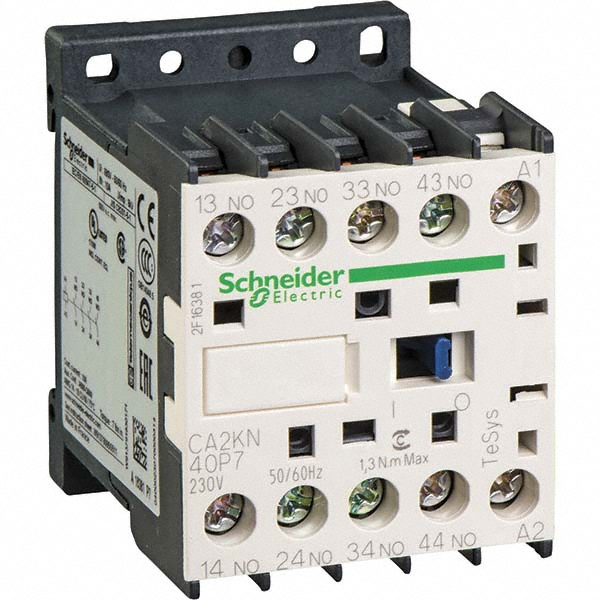 Schneider Electric - 4NO, 230 VAC at 50/60 Hz Control Relay | MSC Direct
