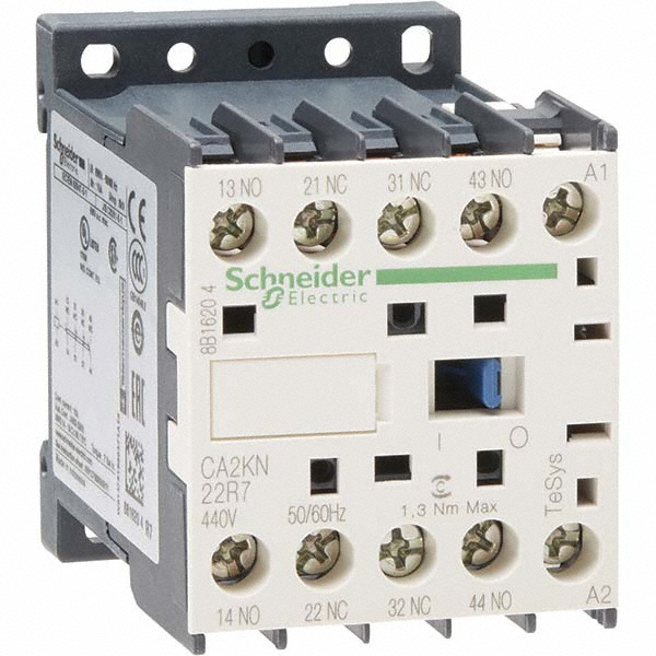 Schneider Electric - 2NC/2NO, 440 VAC at 50/60 Hz Control Relay | MSC ...
