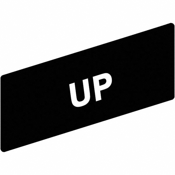 Schneider Electric - Rectangular, Legend Plate Insert - Up - 56798705 ...