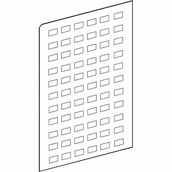 Schneider Electric - Square, Legend Plate Insert - Blank - 56846074 ...
