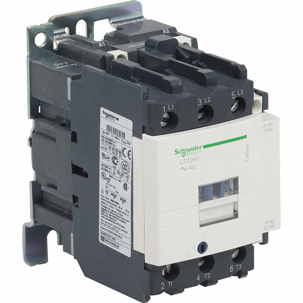 Schneider Electric - IEC Contactor: 3 Poles, NC & NO | MSC Direct