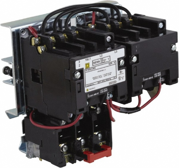 Square D - 220 Coil VAC at 50 Hz, 240 Coil VAC at 60 Hz, 27 Amp, NEMA ...