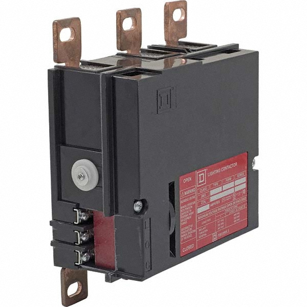 Square D - No Enclosure, 2 Pole, Mechanically Held Lighting Contactor ...