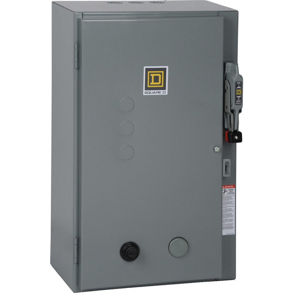 Square D - NEMA Combination Starter: 27 Amp, 3 Pole, 600 Volt | MSC Direct