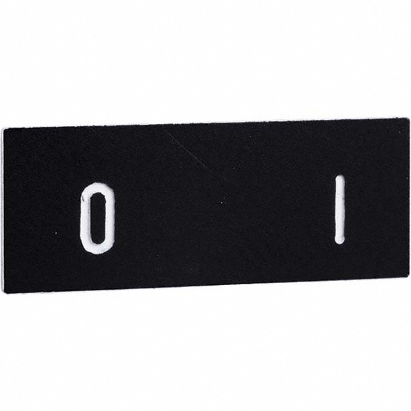 Schneider Electric - Rectangular, Legend Plate Insert - O-I - 56846868 ...