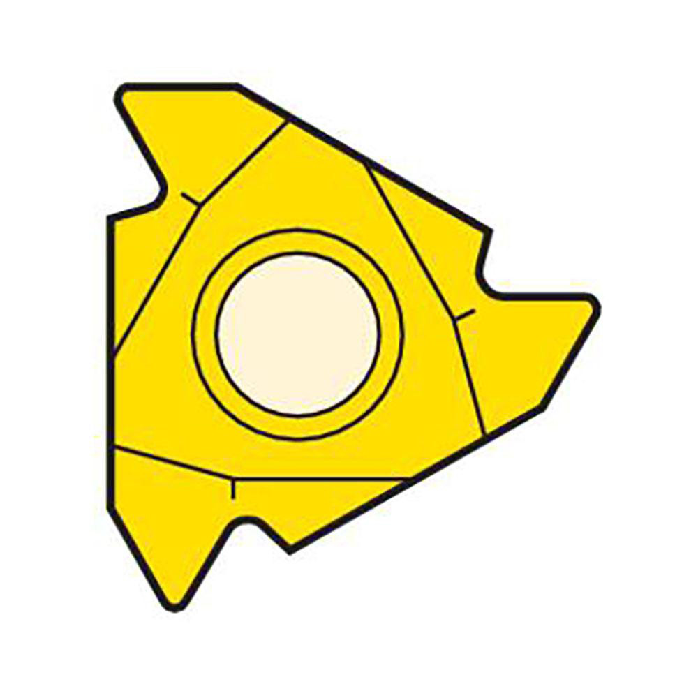 Seco - Laydown Threading Insert: 16NRAG60 CP500, Carbide | MSC Direct